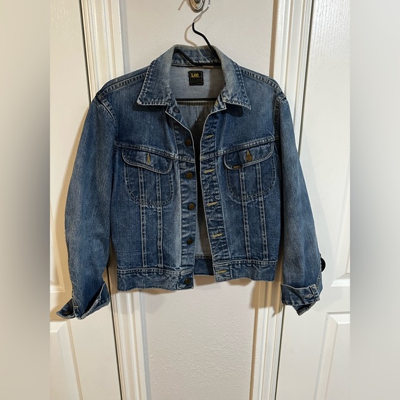 Lee | Jackets & Coats | Vtg 6s Lee Riders Sanforized Denim Trucker ...